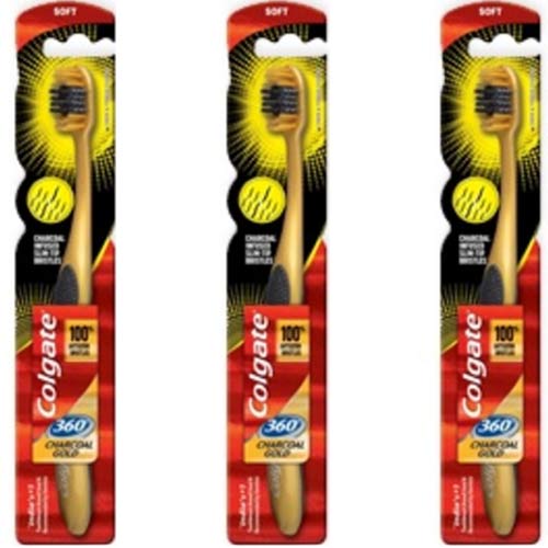 Colgate 360 Toothbrush Charcoal gold